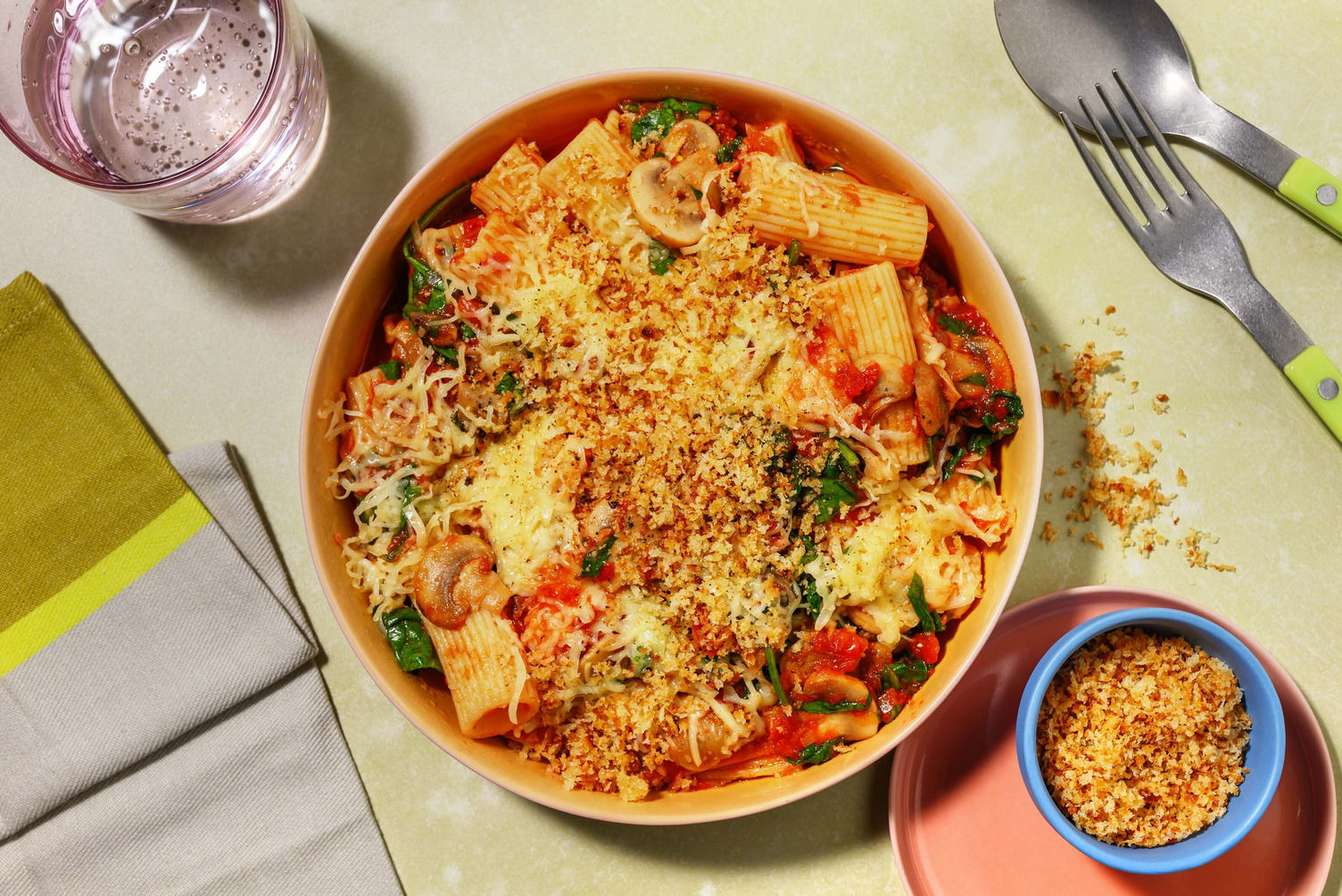 Easy Baked Pasta and Mushroom Ragu Recipe | HelloFresh