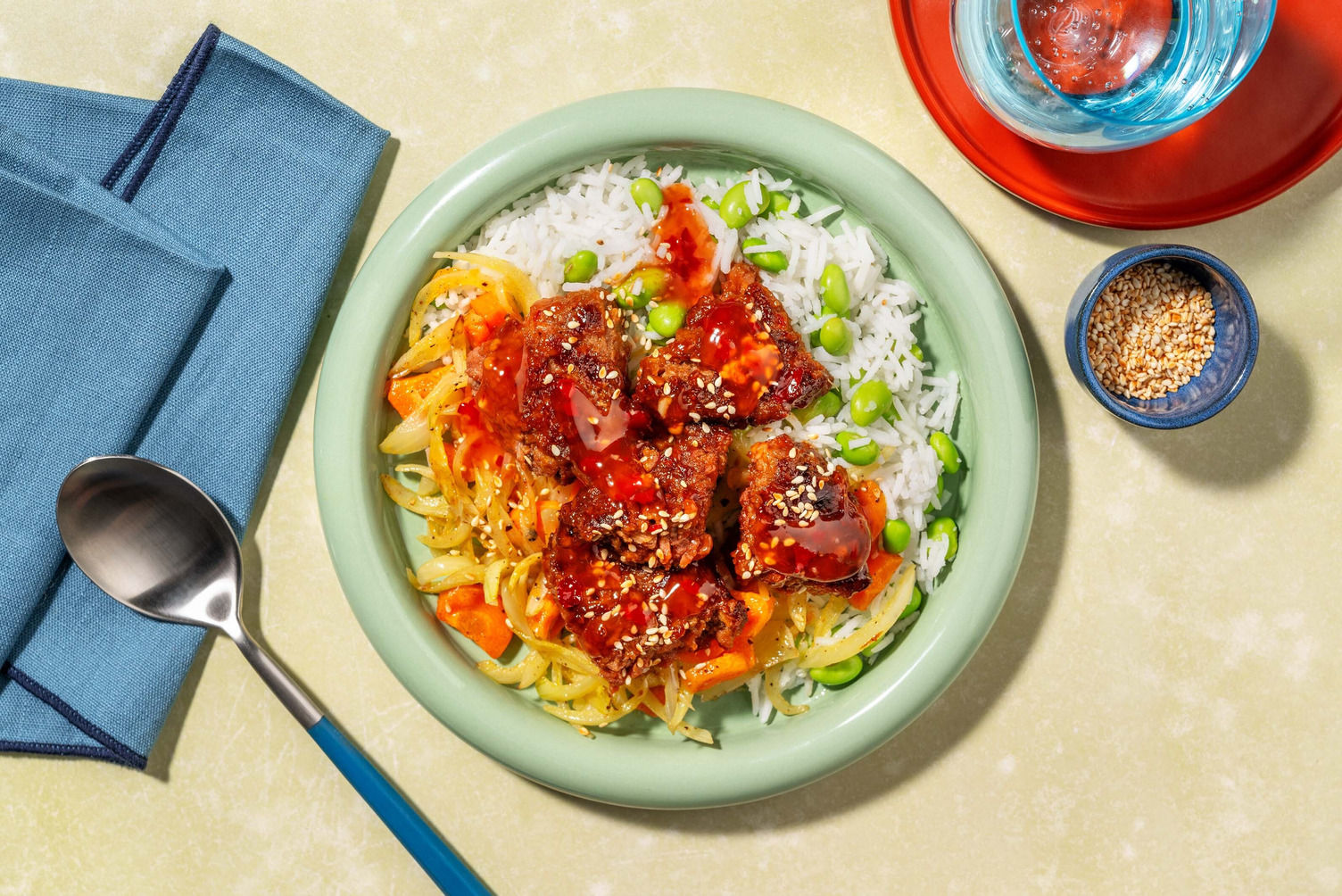 Sweet Heat Beyond Meat Bowls Recipe | HelloFresh