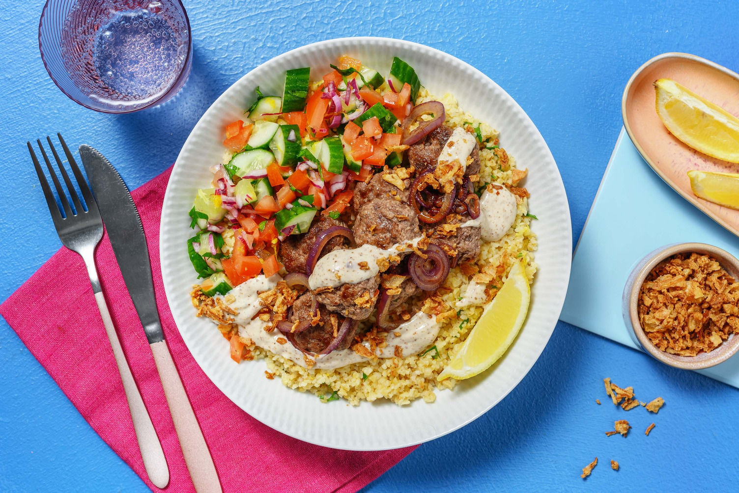 Grilled Beef Kibbeh-Inspired Bowl Recipe | HelloFresh