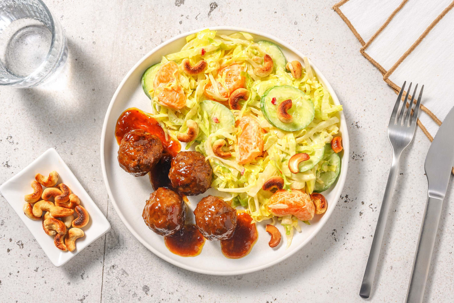 Smart Savoury & Spicy Pork Meatballs Recipe | HelloFresh