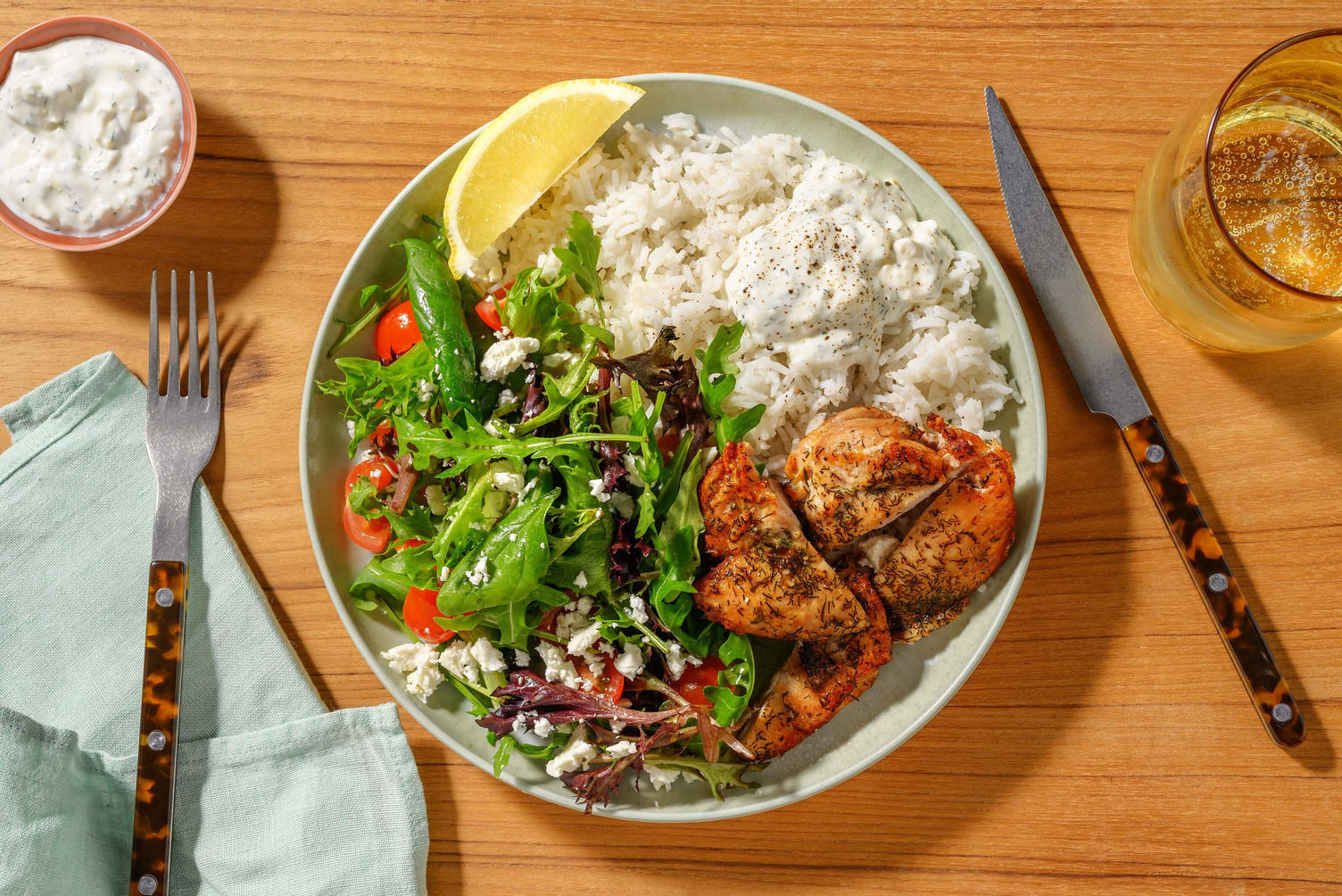 Dill-Garlic Chicken Dinner Recipe | HelloFresh