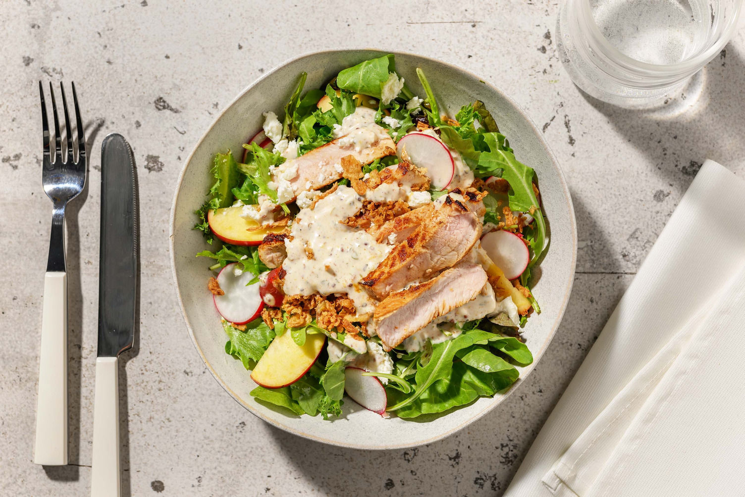 Repas futé : Salade au poulet et aux raisins Recette | HelloFresh