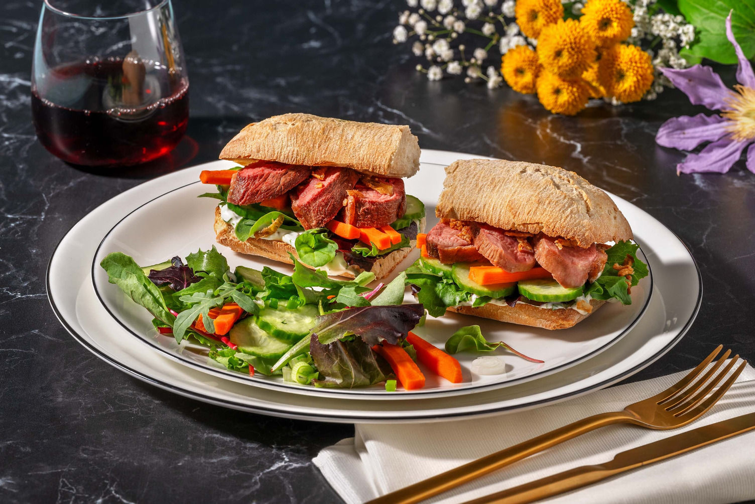Banh mi au canard Recette | HelloFresh