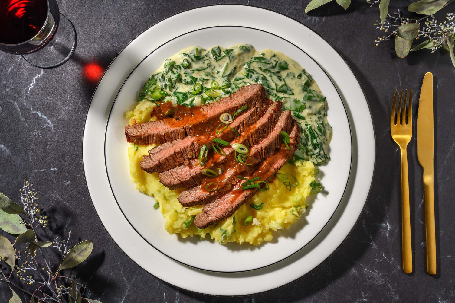 Sirloin Steak and Pan Sauce Recipe | HelloFresh