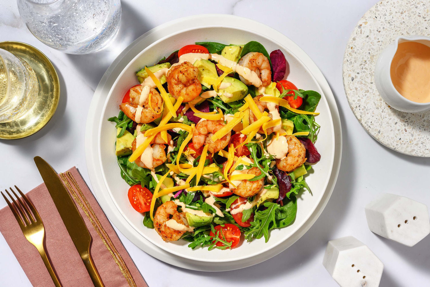 Cajun-Spiced Jumbo Shrimp Bowl Recipe | HelloFresh