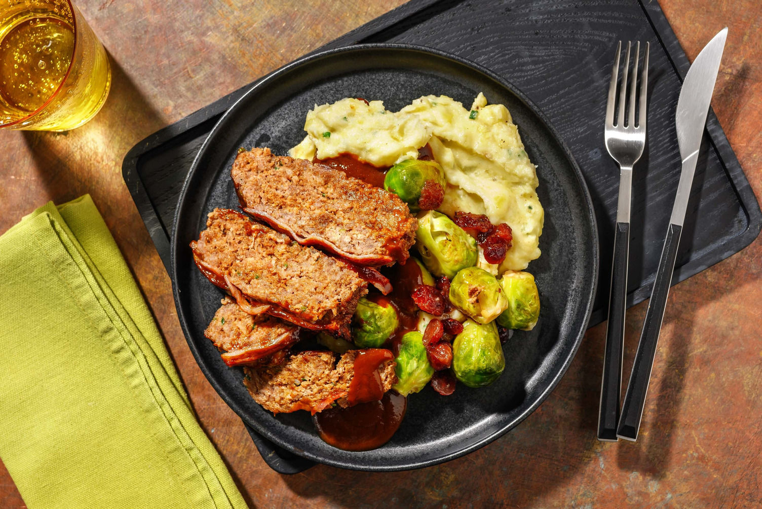 Big-Batch Bacon-Wrapped Meatloaf Recipe | HelloFresh