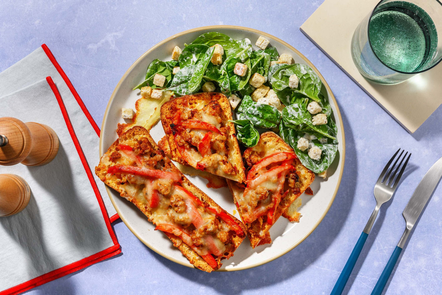 SuperQuick Open-Faced Turkey Sandos Recipe | HelloFresh