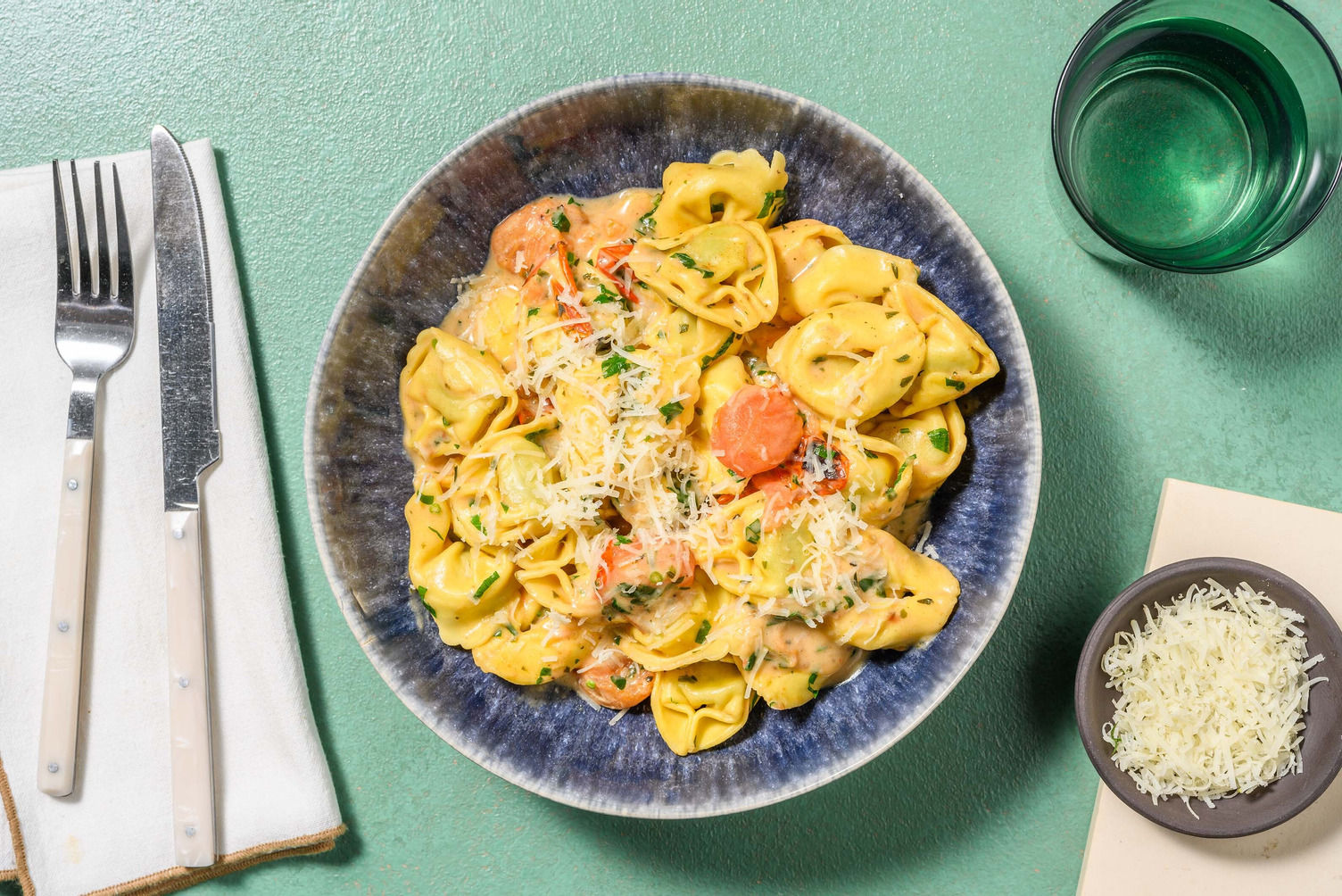 SuperQuick Easy-Peasy Veggie and Sausage Tortellini Recipe | HelloFresh