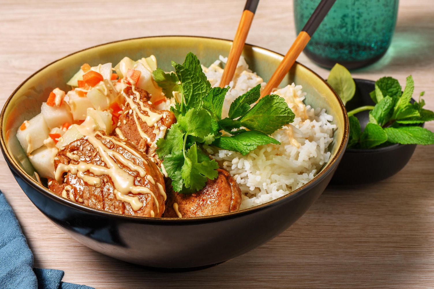 Bahn mi-svinebowl | HelloFresh