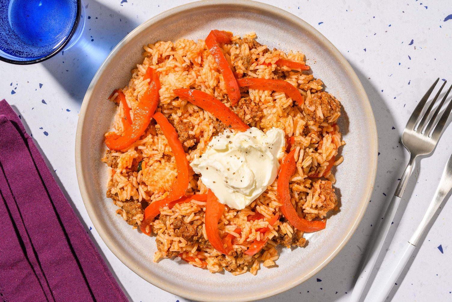 Midweek Mexican Style Chorizo Pilaf Recipe | HelloFresh