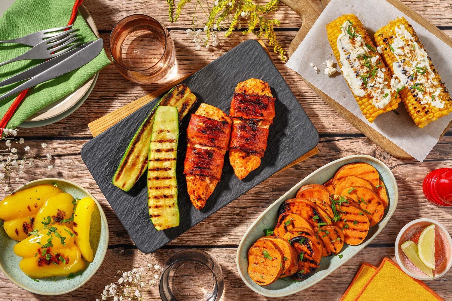 Grilled Maple-Chipotle Bacon-Wrapped Chicken Recipe | HelloFresh