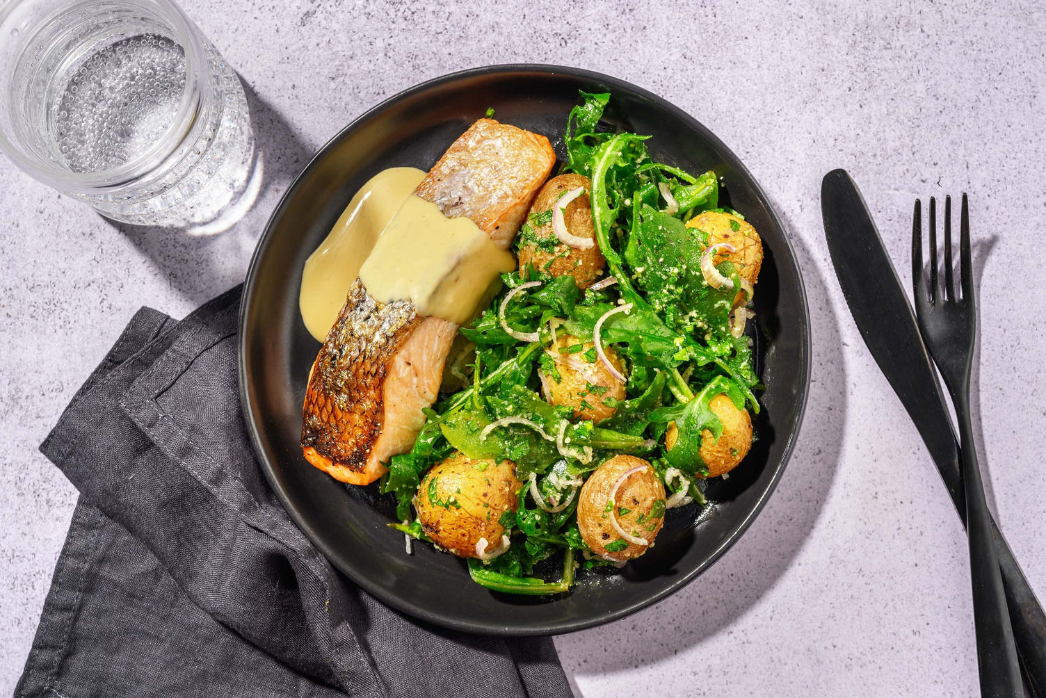 Pandestegt laks | HelloFresh