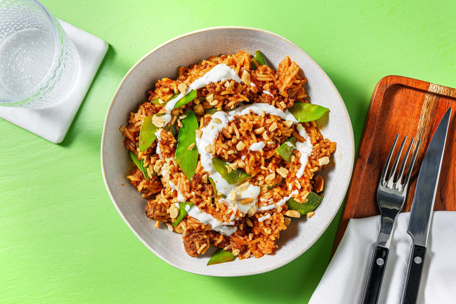 Korean Style Gochujang Beef Fried Rice Recipe | HelloFresh