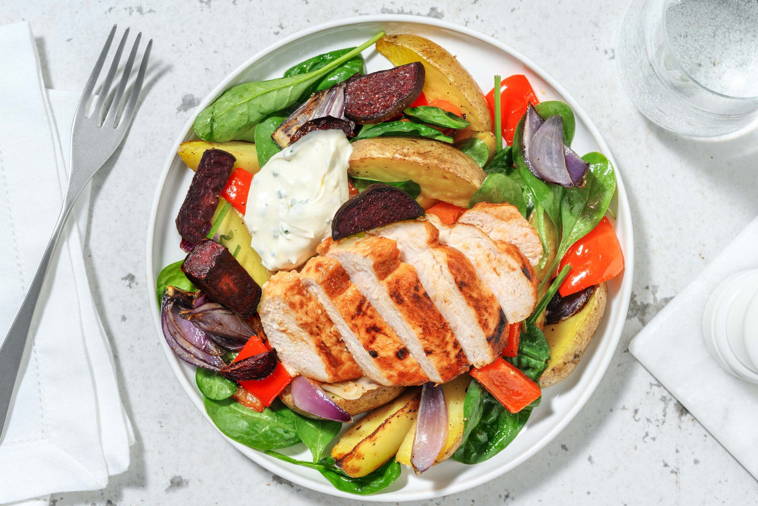 Ovnbagt BBQ-kylling | HelloFresh