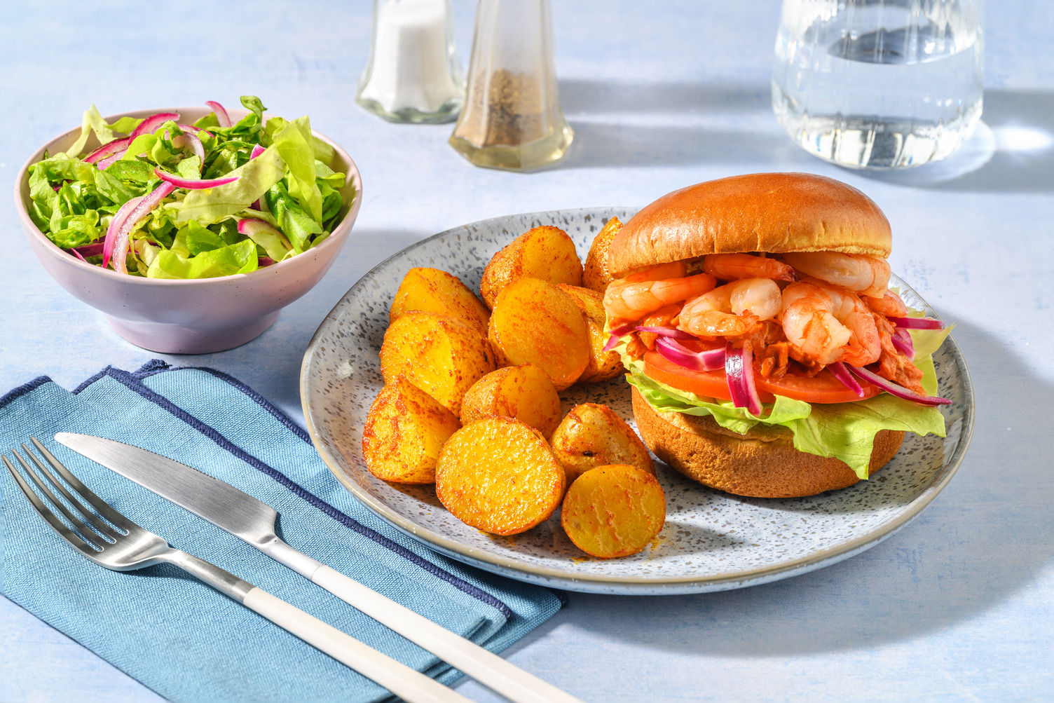 Spicy Prawn Burger Recipe | HelloFresh
