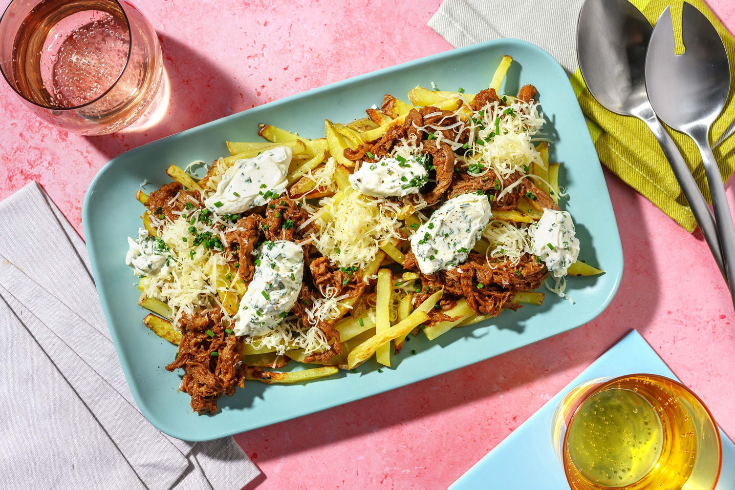 BBQ Pulled Beef Loaded Chips Recipe | HelloFresh