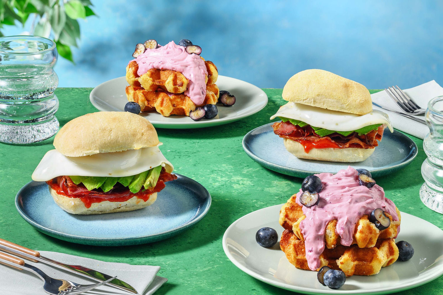 2 Course Brunch | Spicy Bacon & Avo Sandwich Recipe | HelloFresh