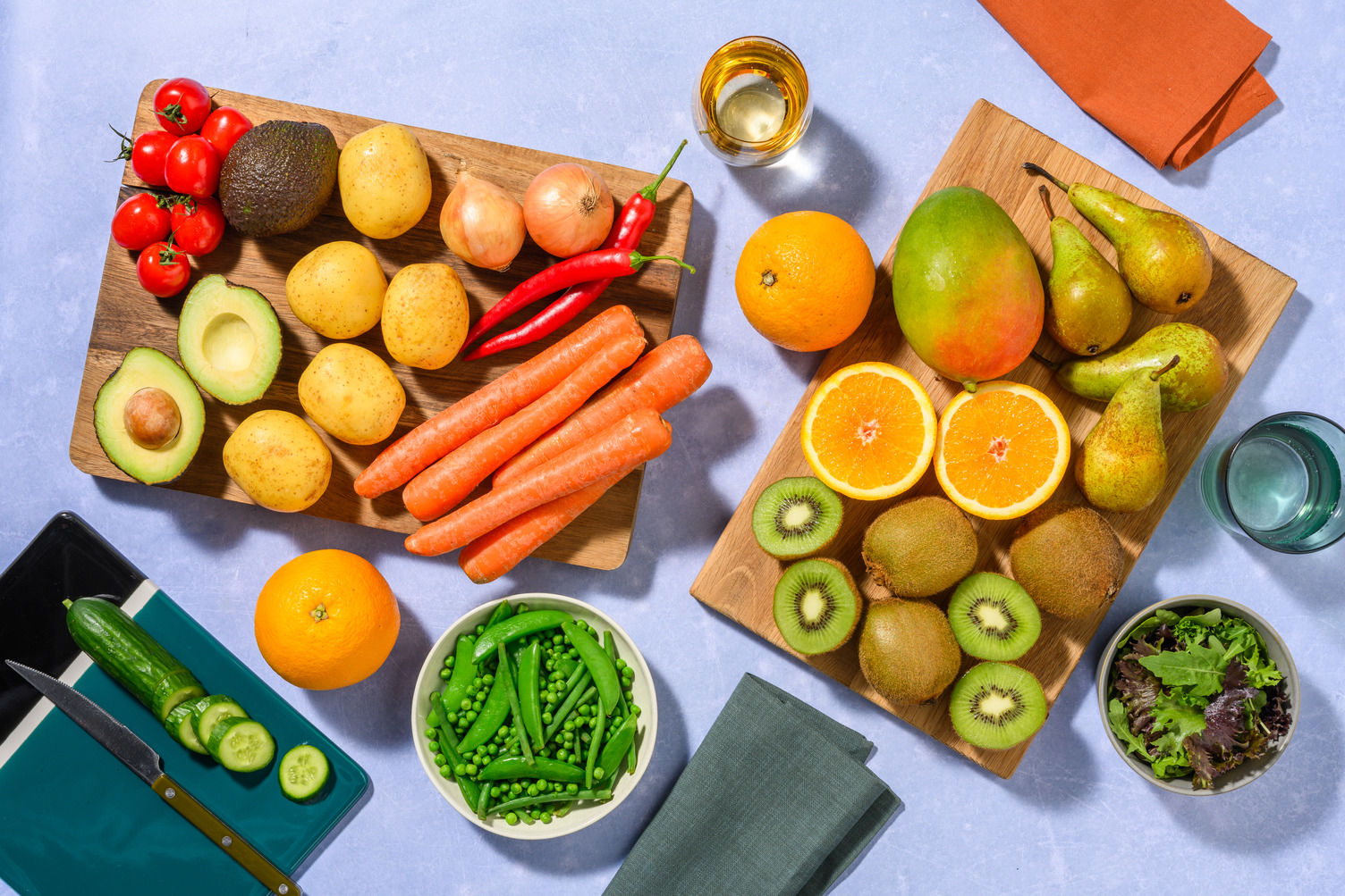 Fruit and Vegetable Selection Recipe | HelloFresh