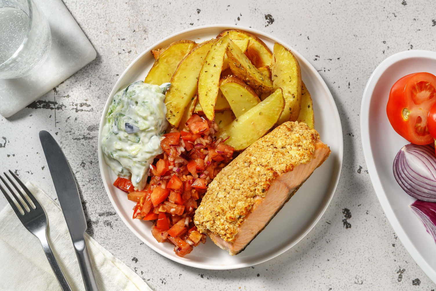 Gresk-inspirert laks | HelloFresh