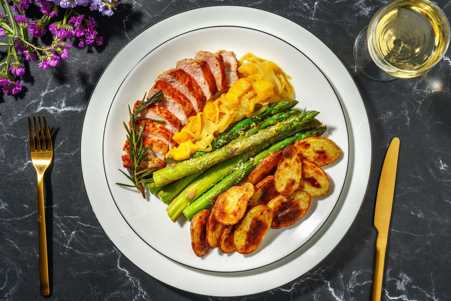 Lonza dorata al chutney di mango e zenzero | HelloFresh