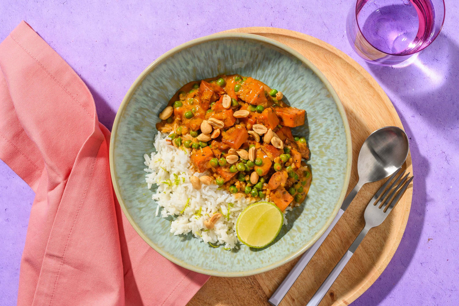 Malaysian Style Chicken and Sweet Potato Satay Curry Recipe | HelloFresh