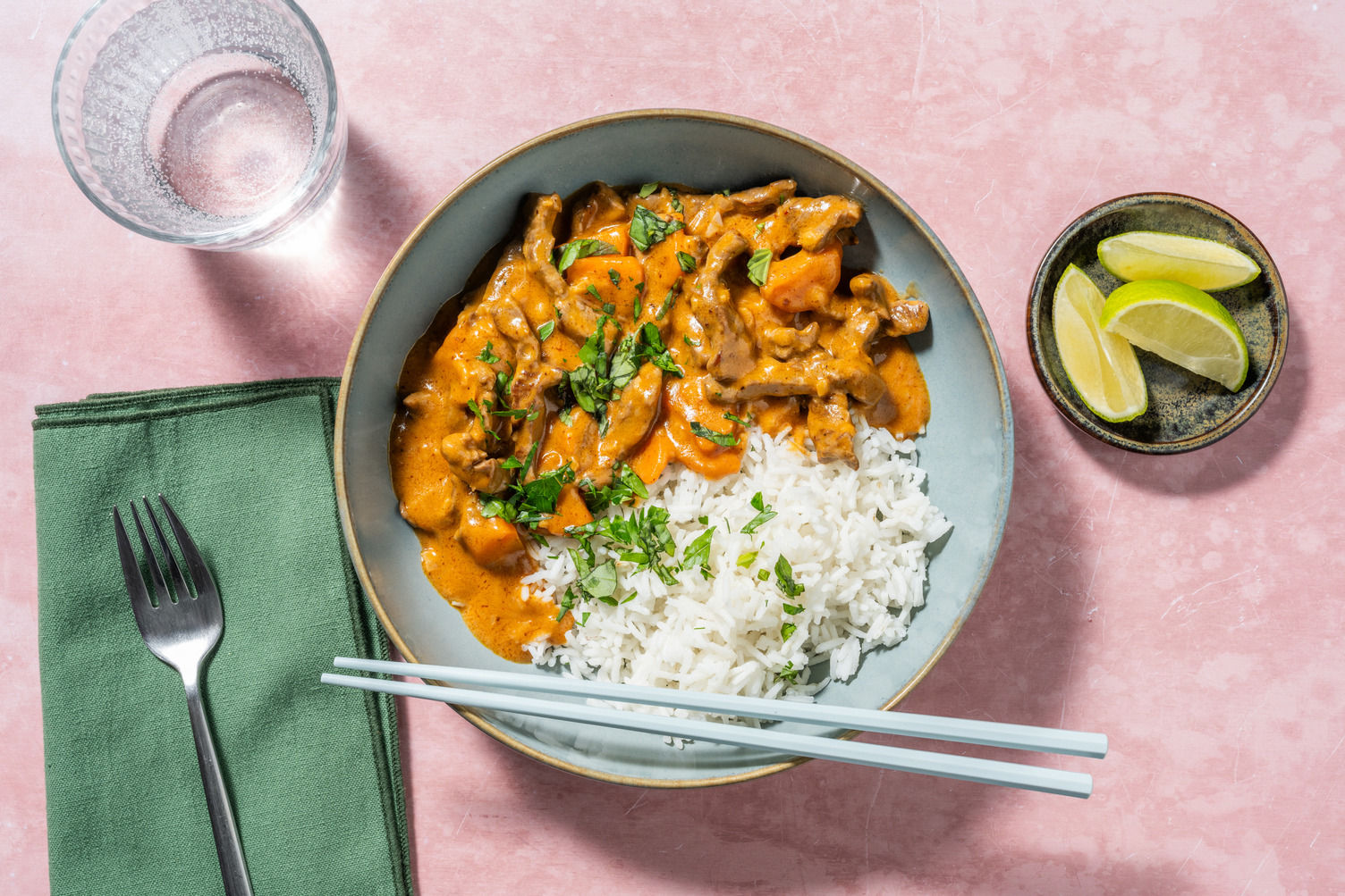 Curry rouge de bœuf à la thaï Recette | HelloFresh