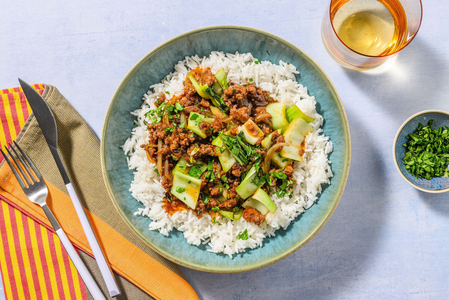 Beef Stir Fry mit Pak Choi und Koriander Rezept | HelloFresh