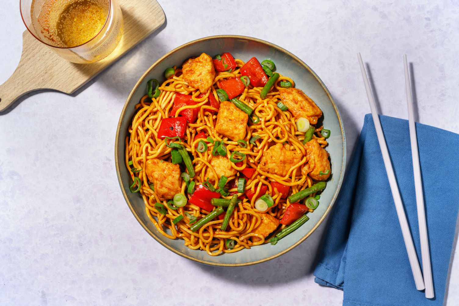 Sweet and Sticky Chicken Breast Noodles Recipe | HelloFresh