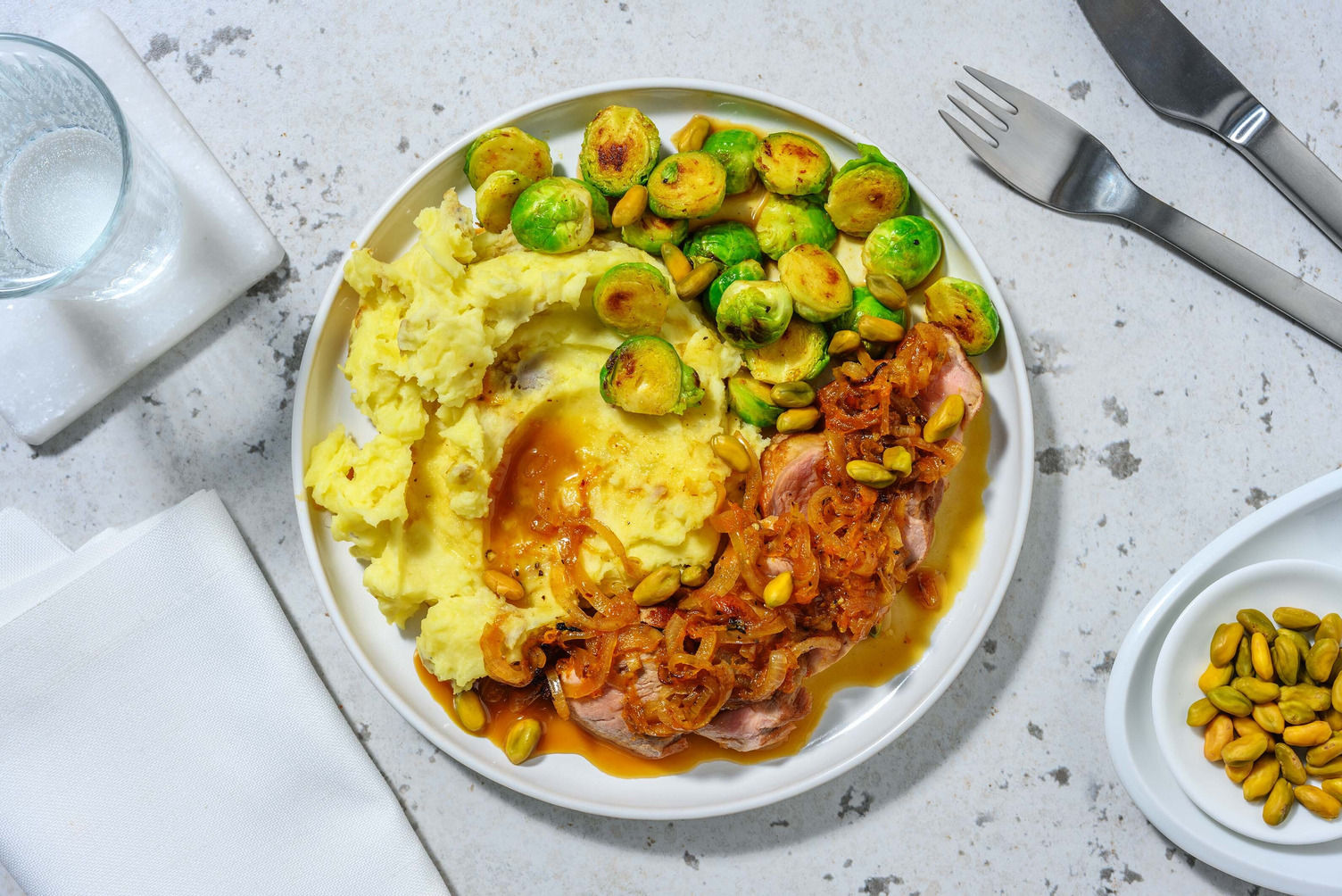 Filet mignon de porc en sauce à l'orange Recette | HelloFresh