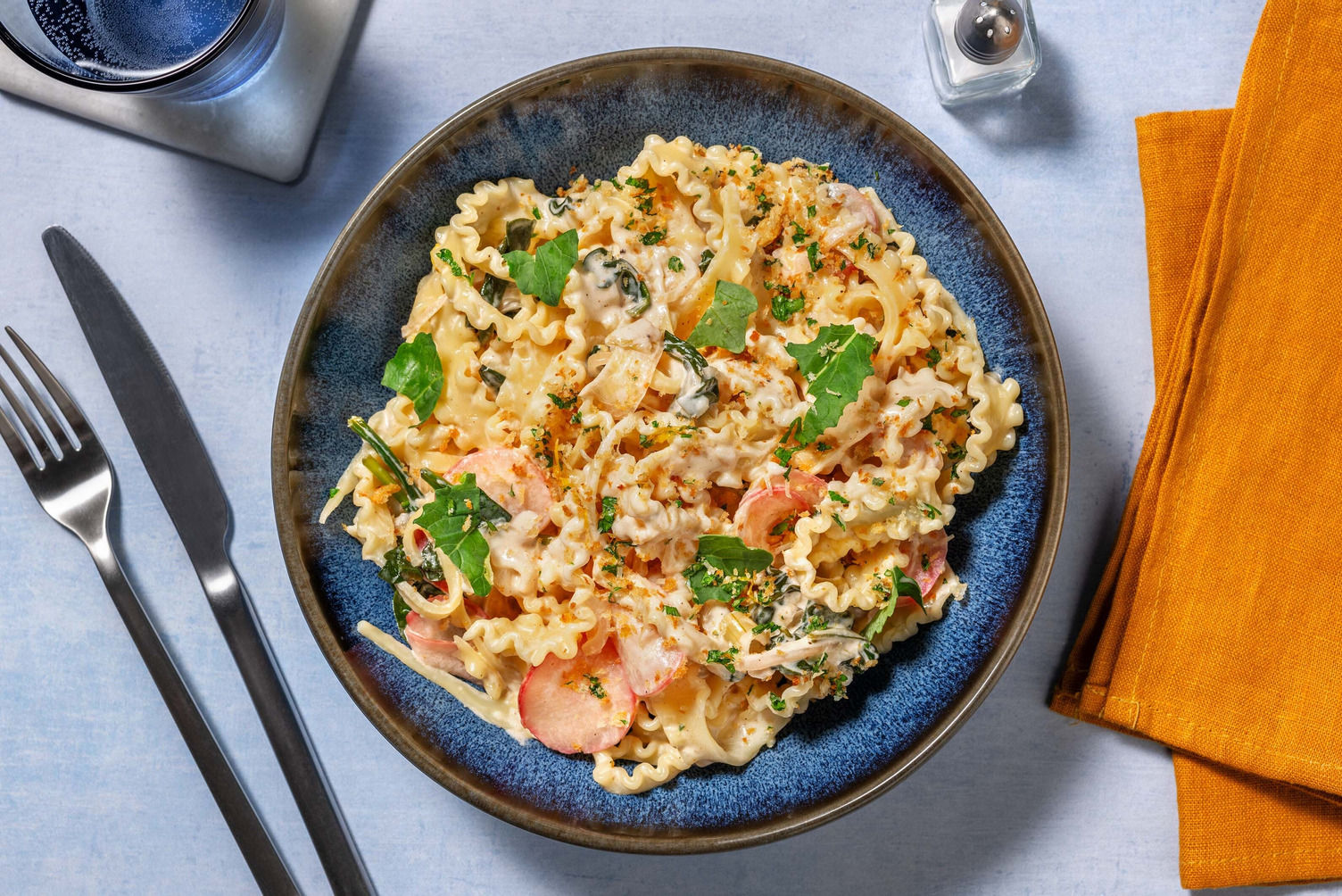 Romige mafaldine al limone Recept | HelloFresh