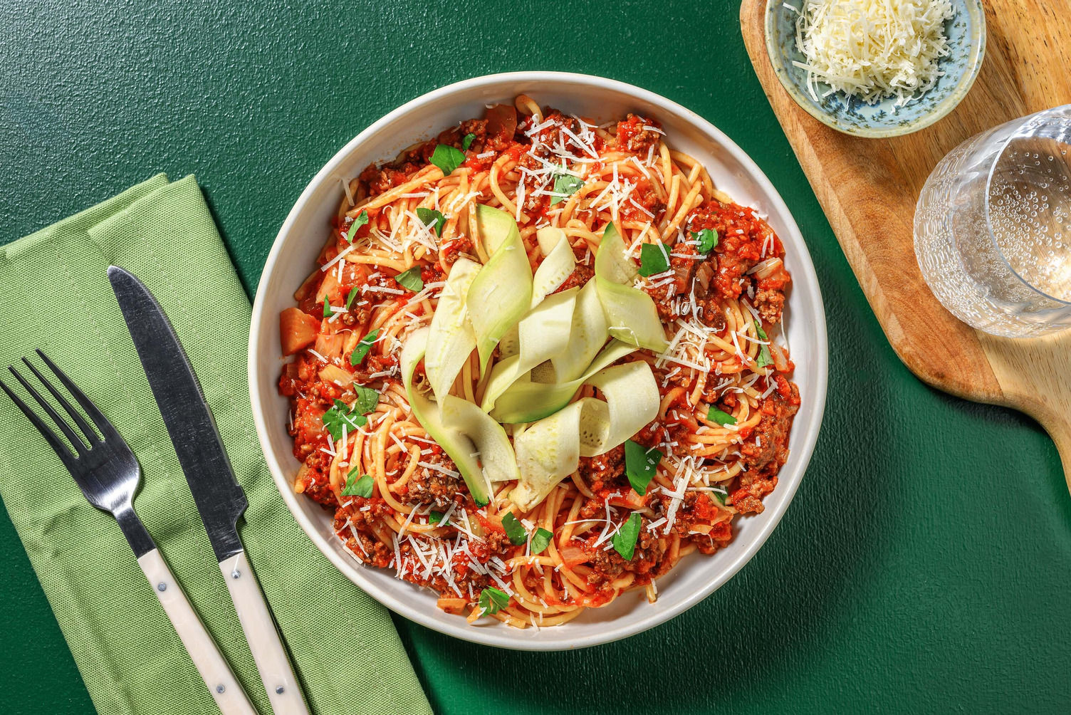 Tomato beef mince spaghetti | HelloFresh