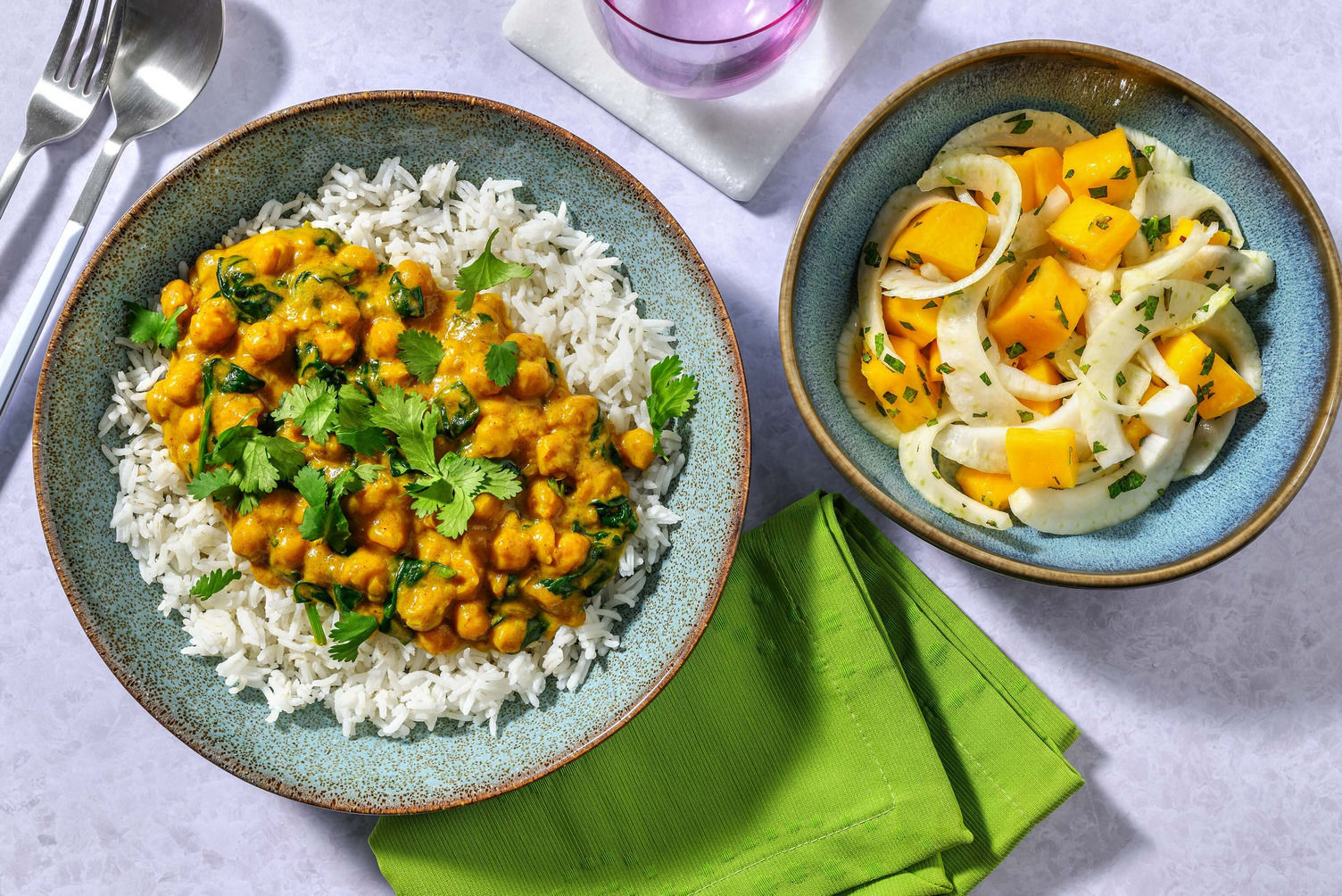 Indisk kikärtsgryta Recept | HelloFresh