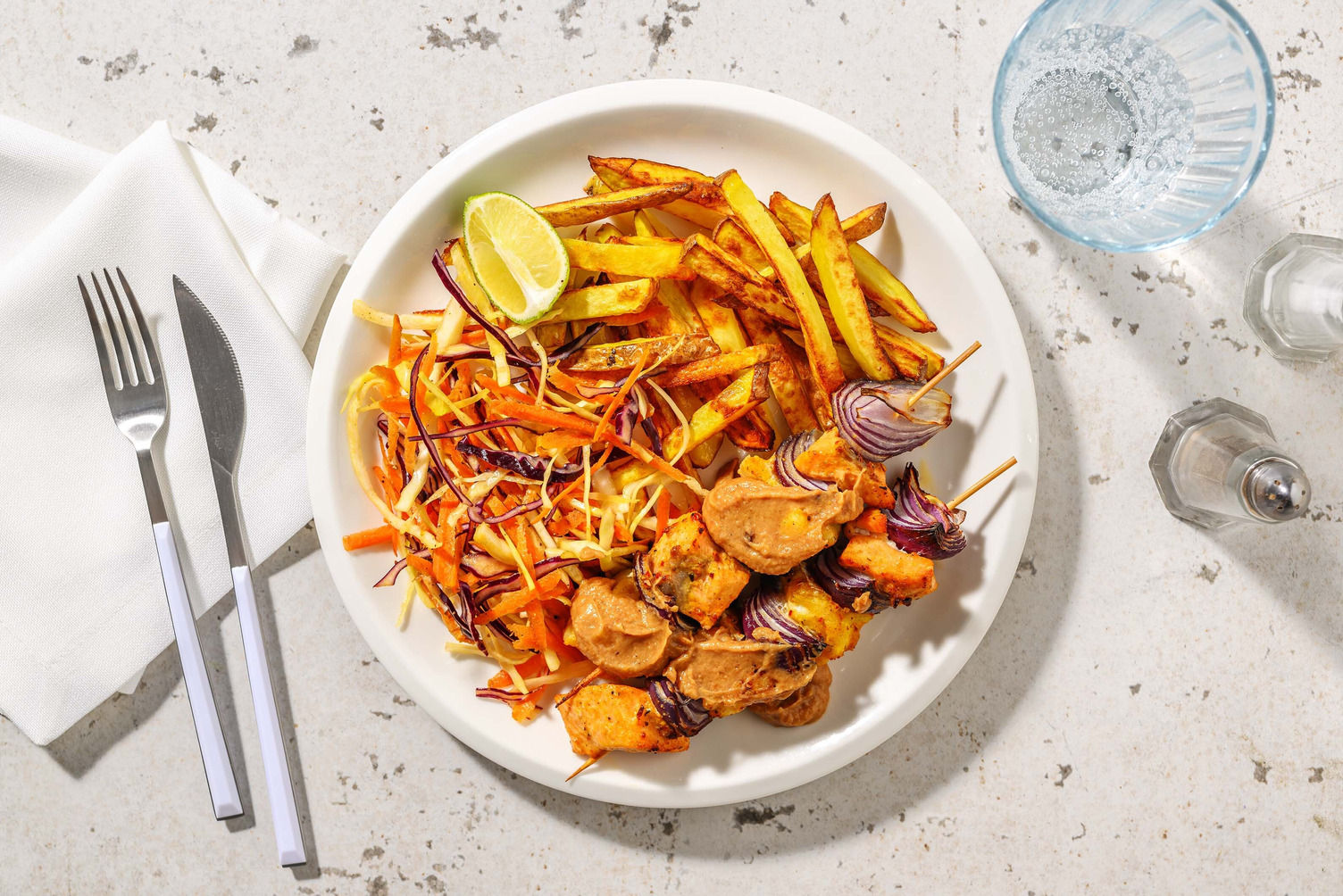 Indonesian Style Satay Fish Skewers Recipe | HelloFresh