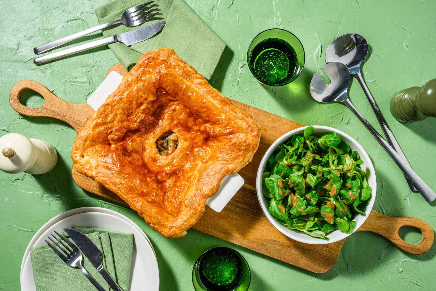 L'indémodable pot pie au poulet du Prince Harry Recette | HelloFresh