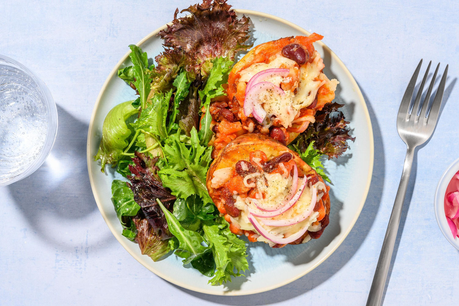 Boston Bean and Cheese Loaded Jacky-P Recipe | HelloFresh