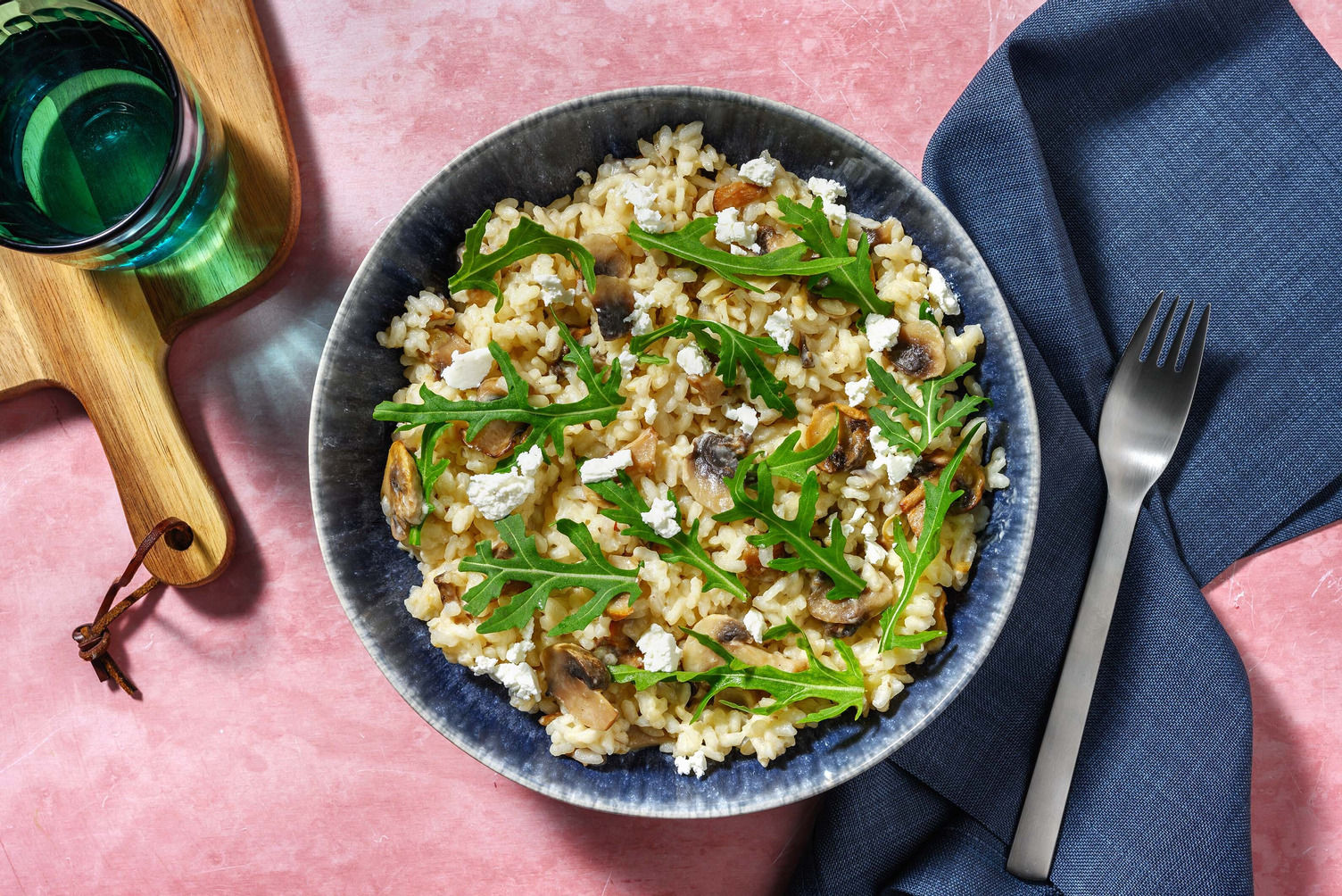 Oven-Baked Bacon and Goat's Cheese Risotto Recipe | HelloFresh