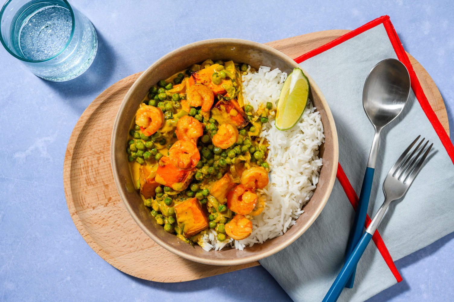 Sweet Potato and Prawn Thai Yellow Style Curry Recipe | HelloFresh