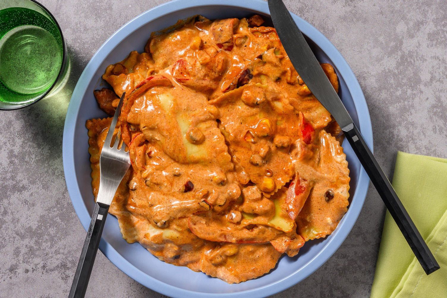 Super Quick Serrano and Cajun Parma Ham Filled Pasta Recipe | HelloFresh