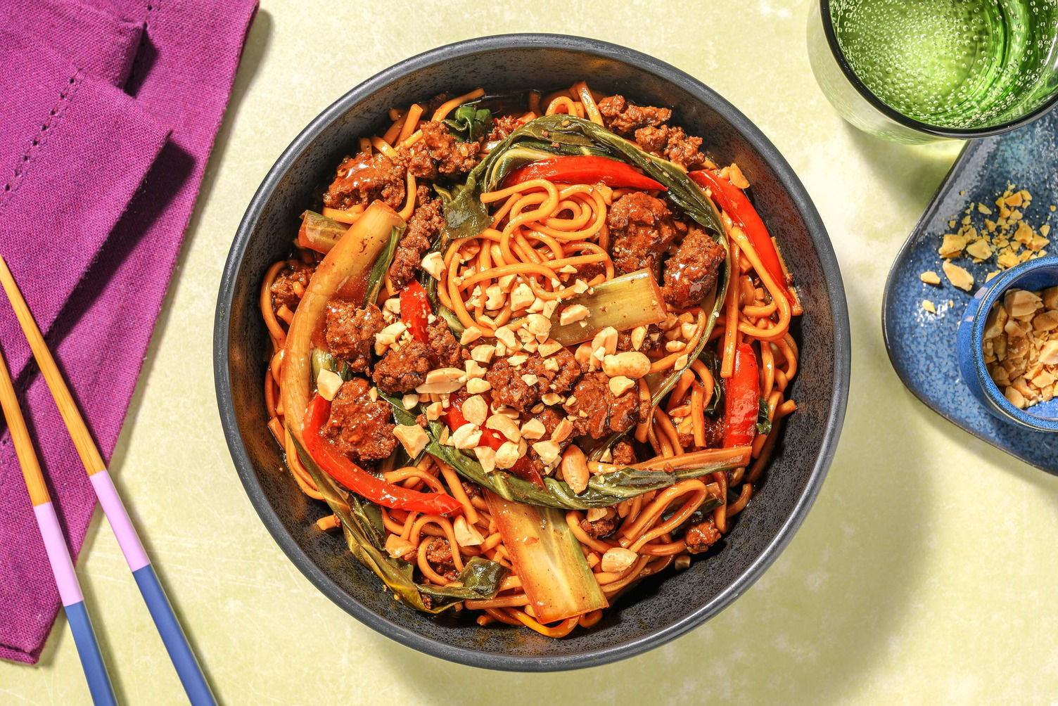 Indonesian Inspired Beef Noodles Recipe | HelloFresh