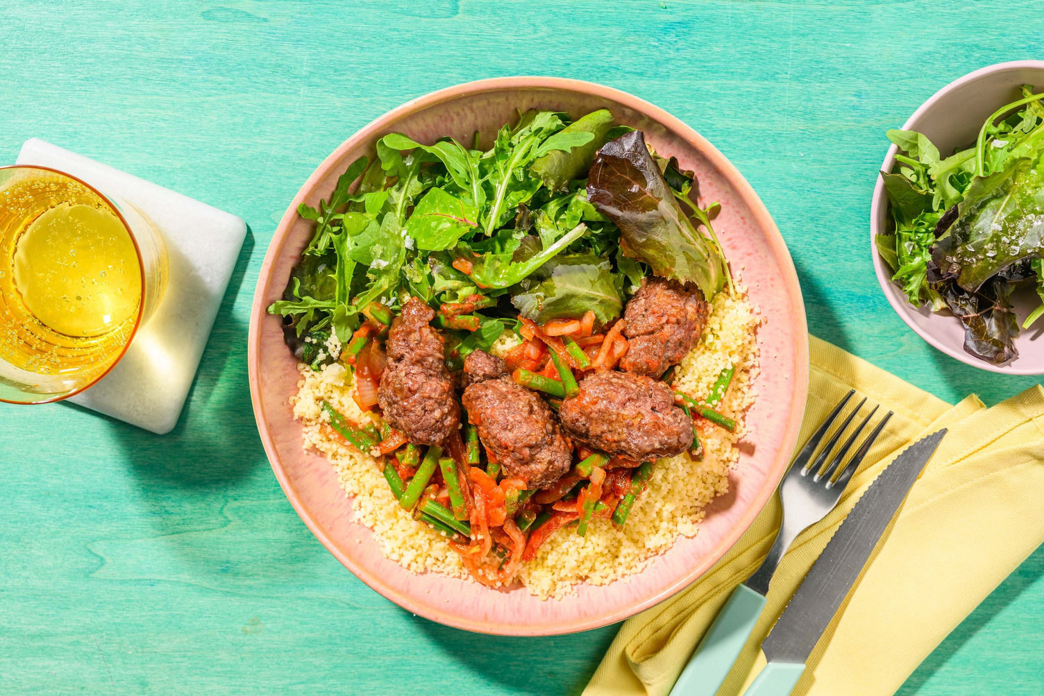 Lamb Koftas in Harissa Sauce Recipe | HelloFresh