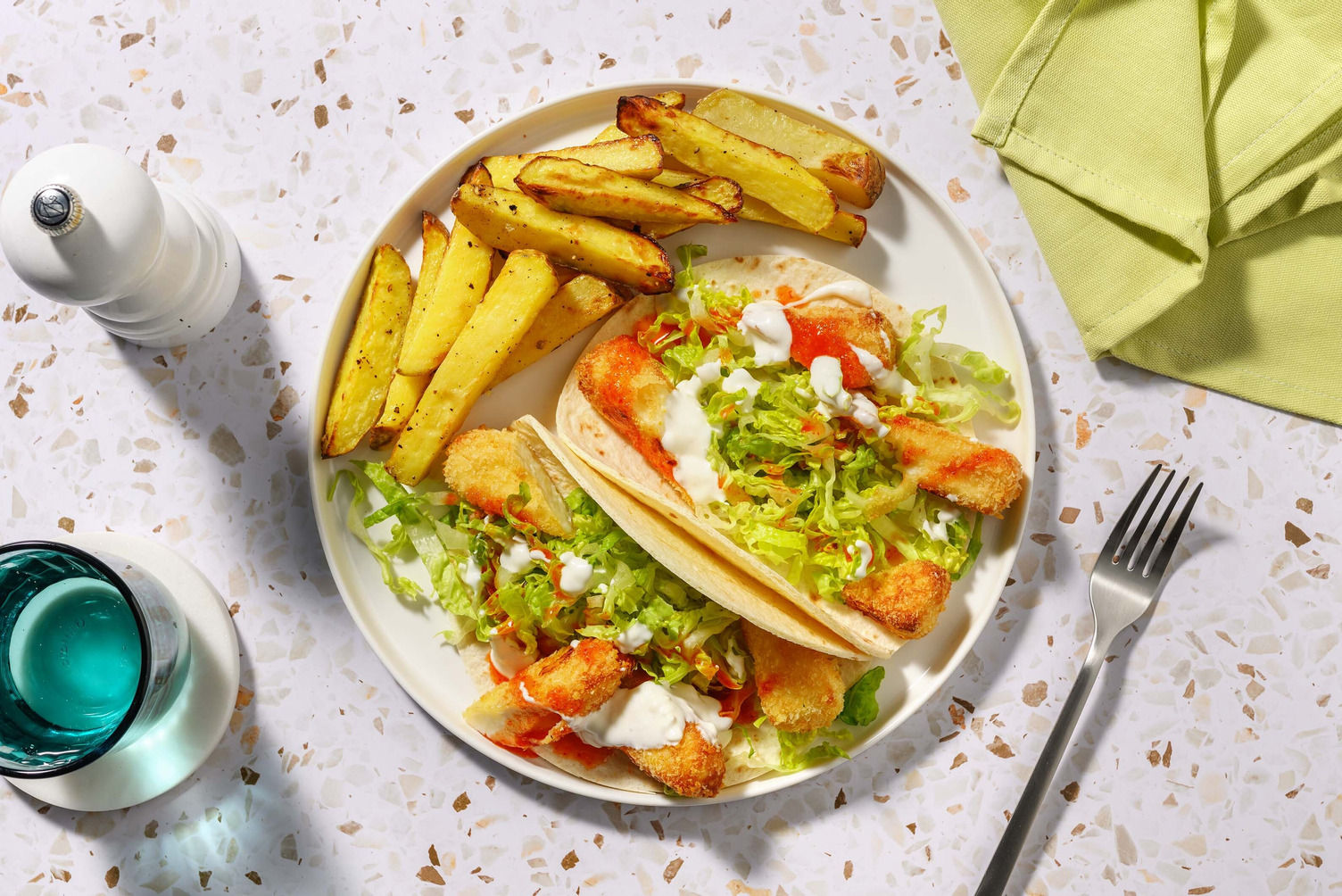 Breaded Hot Honey Halloumi Tacos Recipe | HelloFresh