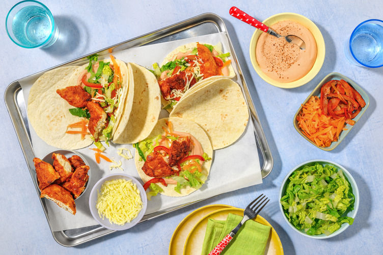 Crispy Chicken Tacos Recipe | HelloFresh
