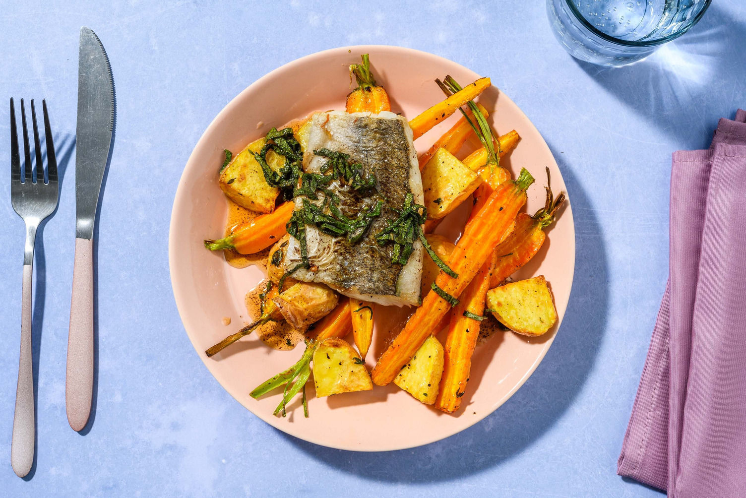 Merlu en beurre noisette maison Recette | HelloFresh