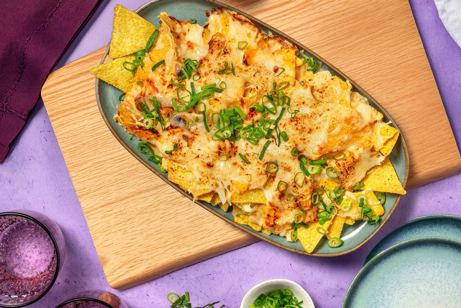 Nacho's met kaas en bosui Recept | HelloFresh