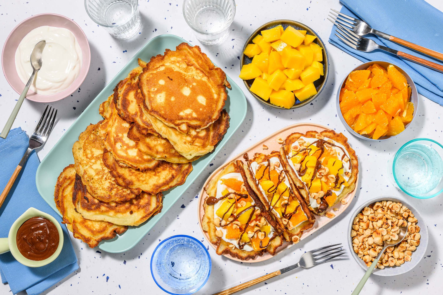 Sweet pancake tacos | HelloFresh