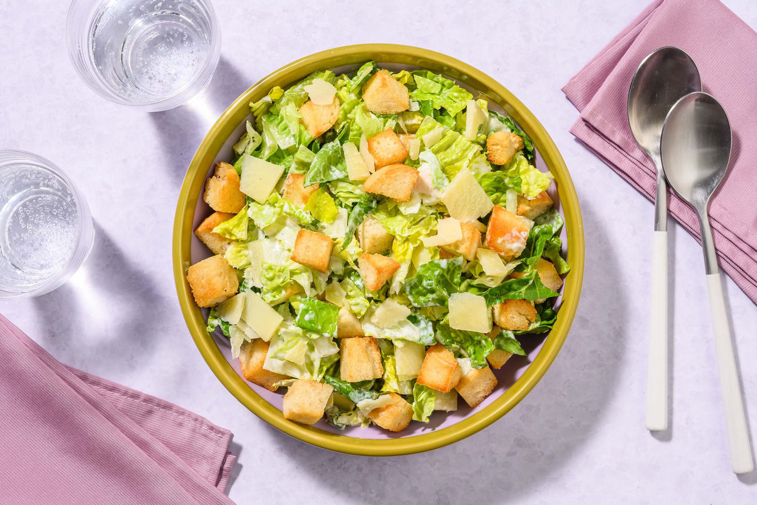 Caesarinspirerad sallad Recept | HelloFresh