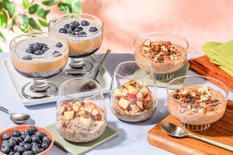 Pudding aux graines de chia : 3 variantes Recette | HelloFresh