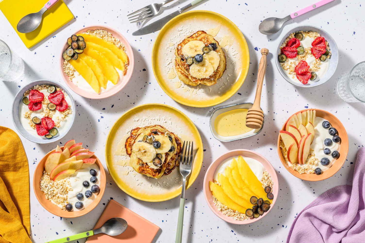 Box Petit-déj & recette gourmande pour le week-end Recette | HelloFresh