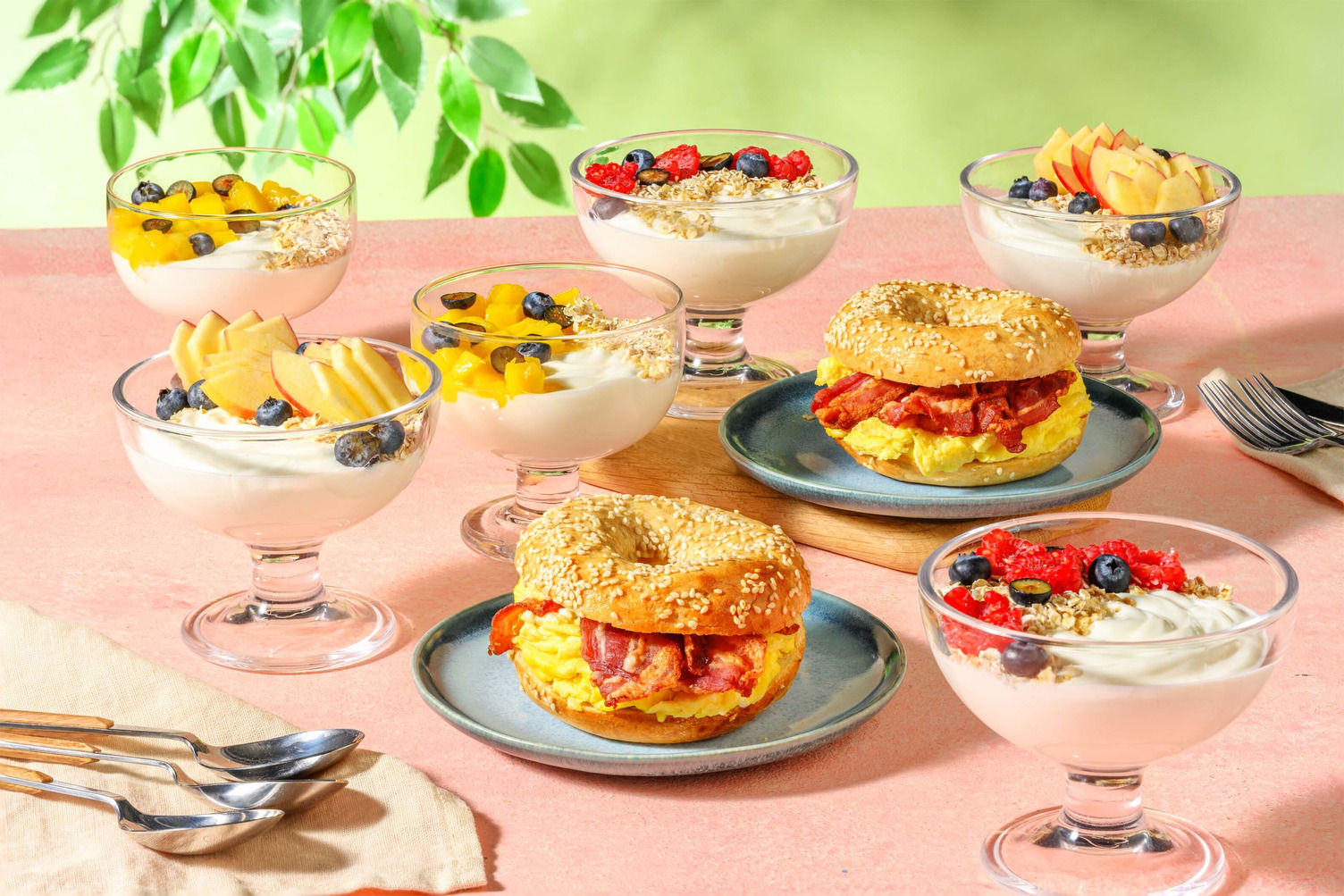 Box Petit-déj & recette gourmande pour le weekend Recette | HelloFresh