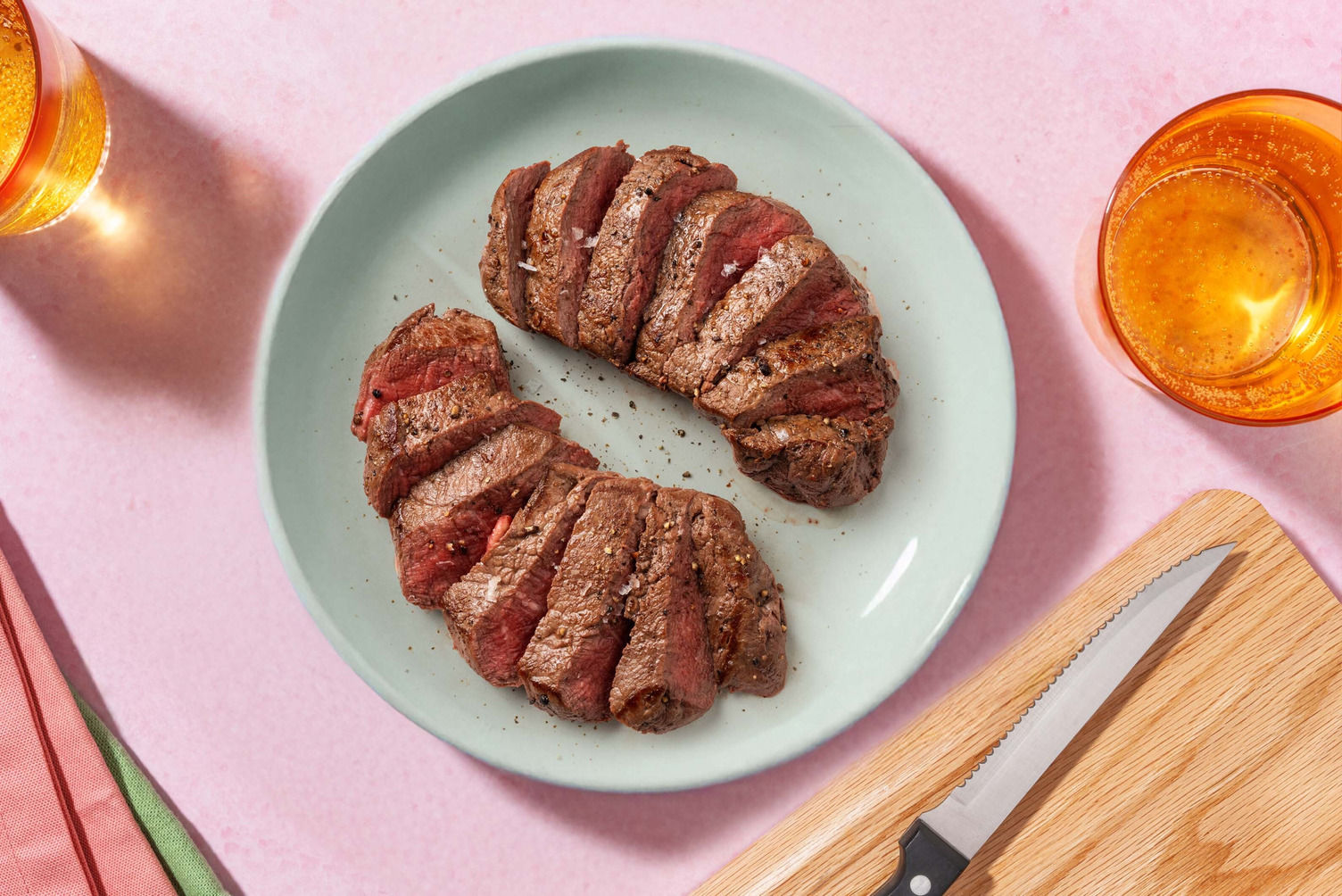 21 Day Aged British Beef Fillet Steaks Recipe | HelloFresh